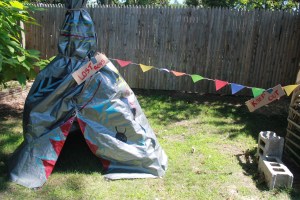 DIY Teepee