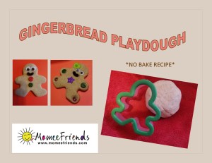 Gingerbread Play Dough