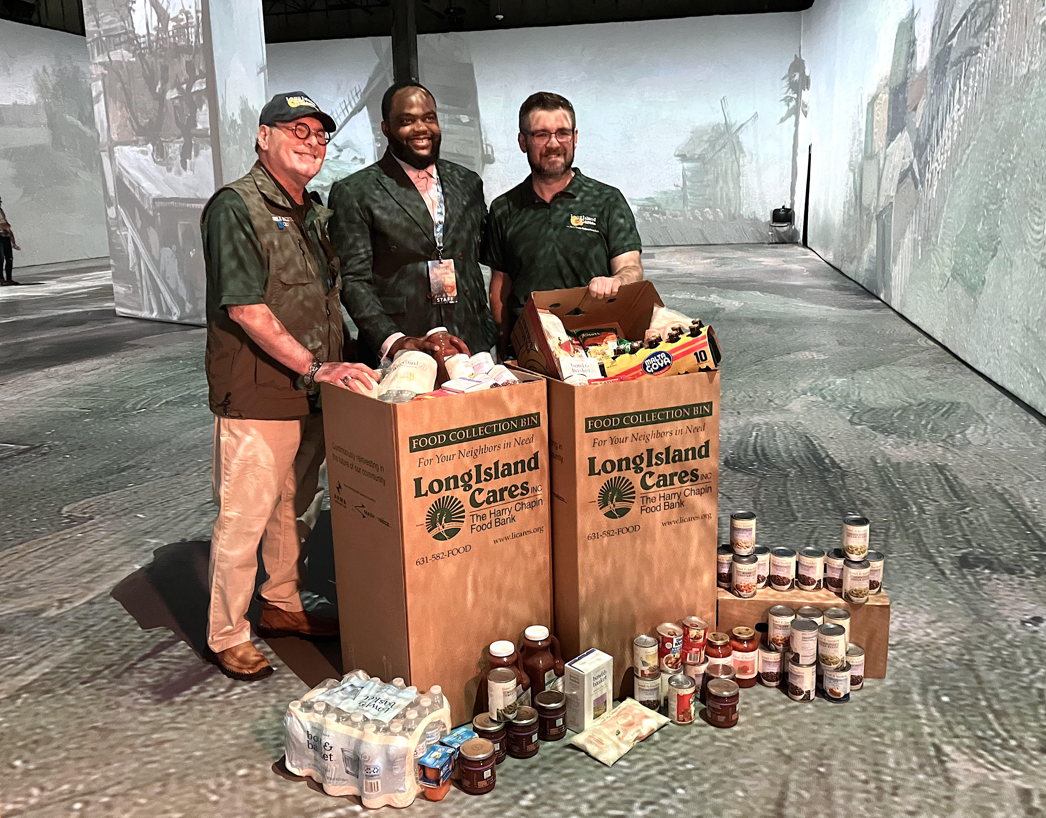 Give Back to LI Cares at the Beyond Van Gogh Experience